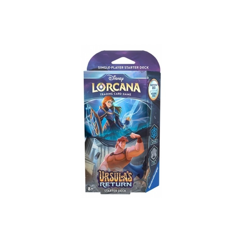 Disney lorcana starter deck anna & hercules (ursula's return ...